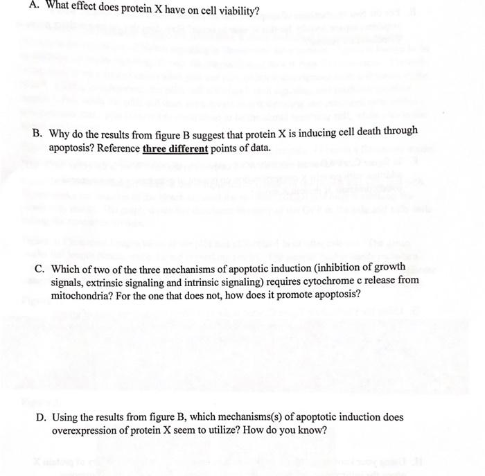 Solved this is cell biology data analysis, the questions are | Chegg.com