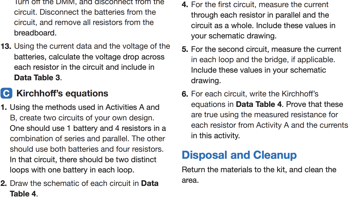 Need help with part C, ﻿creating two circuits. | Chegg.com
