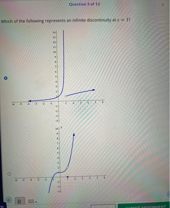 Solved Which of the following represents an infinite | Chegg.com