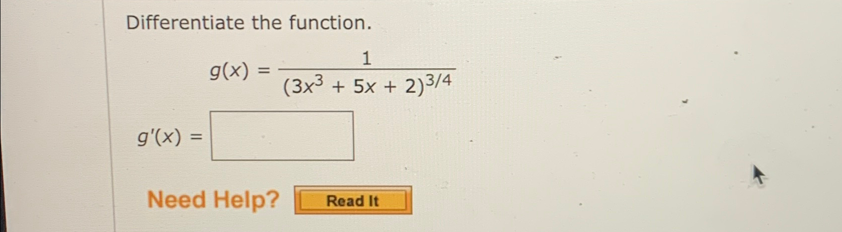 Solved Differentiate the | Chegg.com