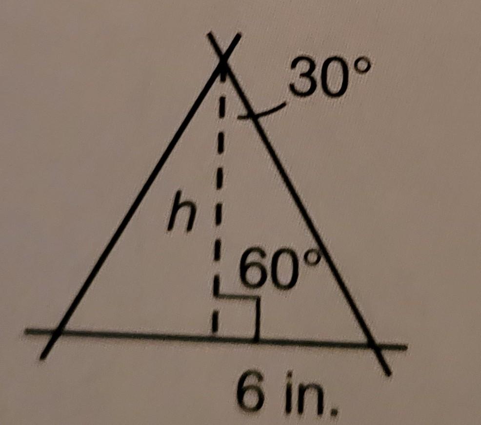 Solved Each tile in a pattern is an equilateral triangle. | Chegg.com