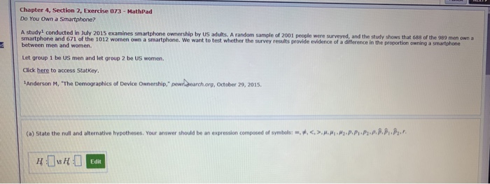 Solved Chapter 4, Section 2, Exercise 073- MathPad Do You | Chegg.com