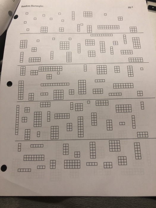 Solved Random Rectangles Activity Se rectangles that in your | Chegg.com