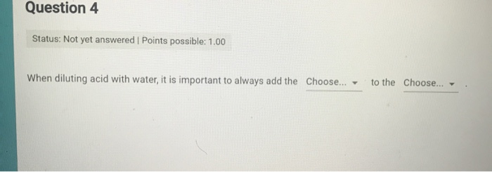 Solved Question 4 Status: Not yet answered Points possible: | Chegg.com