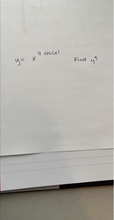 Find y′ | Chegg.com