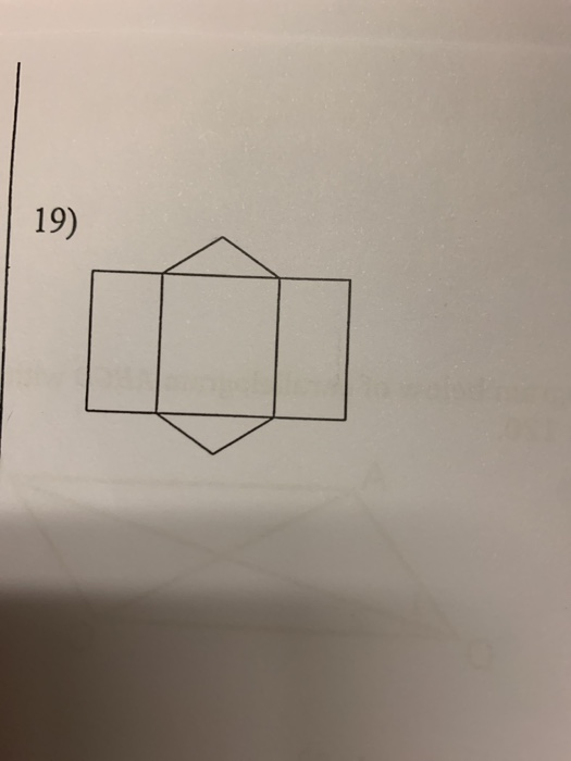 Solved Identify each solid given its net. 18) cone Find | Chegg.com