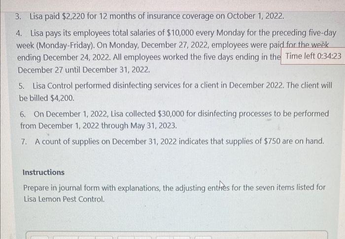 Solved Lisa Lemon has the following balances in selected | Chegg.com