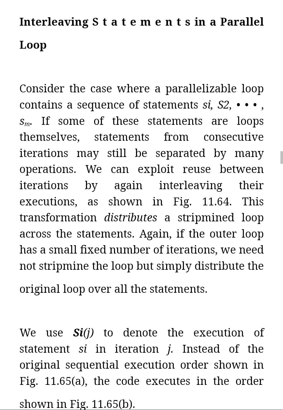 Solved Interleaving St a t e m e nt s in a Parallel Loop | Chegg.com