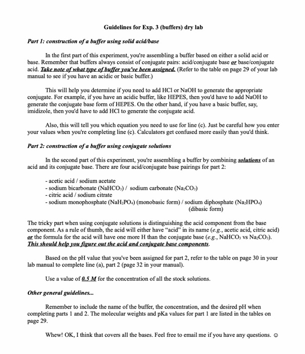 Solved Name: Buffer Calculation Sheet Buffer: _HE PES Conc.: | Chegg.com