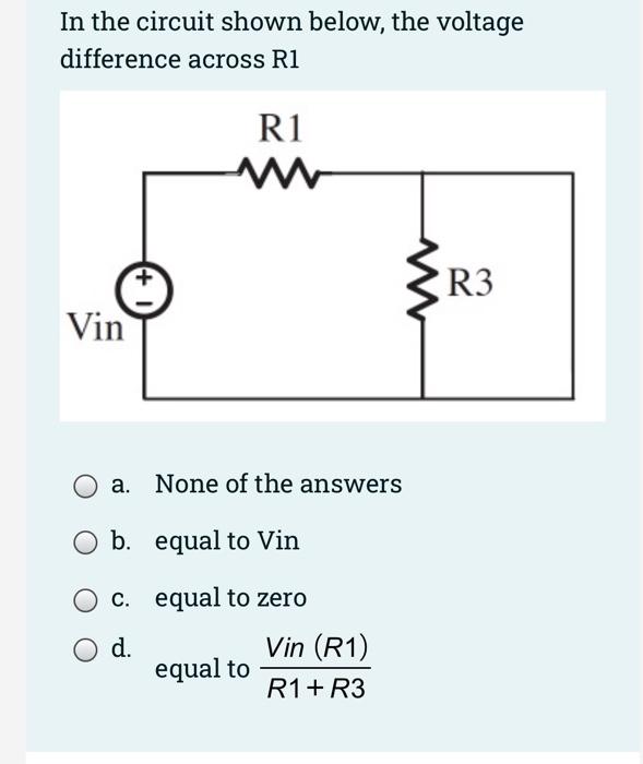 Solved For the circuit shown, given that R1=4 ohm, R2=3 ohm, | Chegg.com