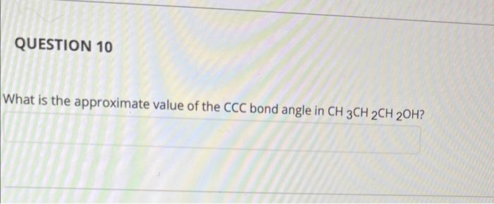 Solved QUESTION 10 What is the approximate value of the CCC | Chegg.com
