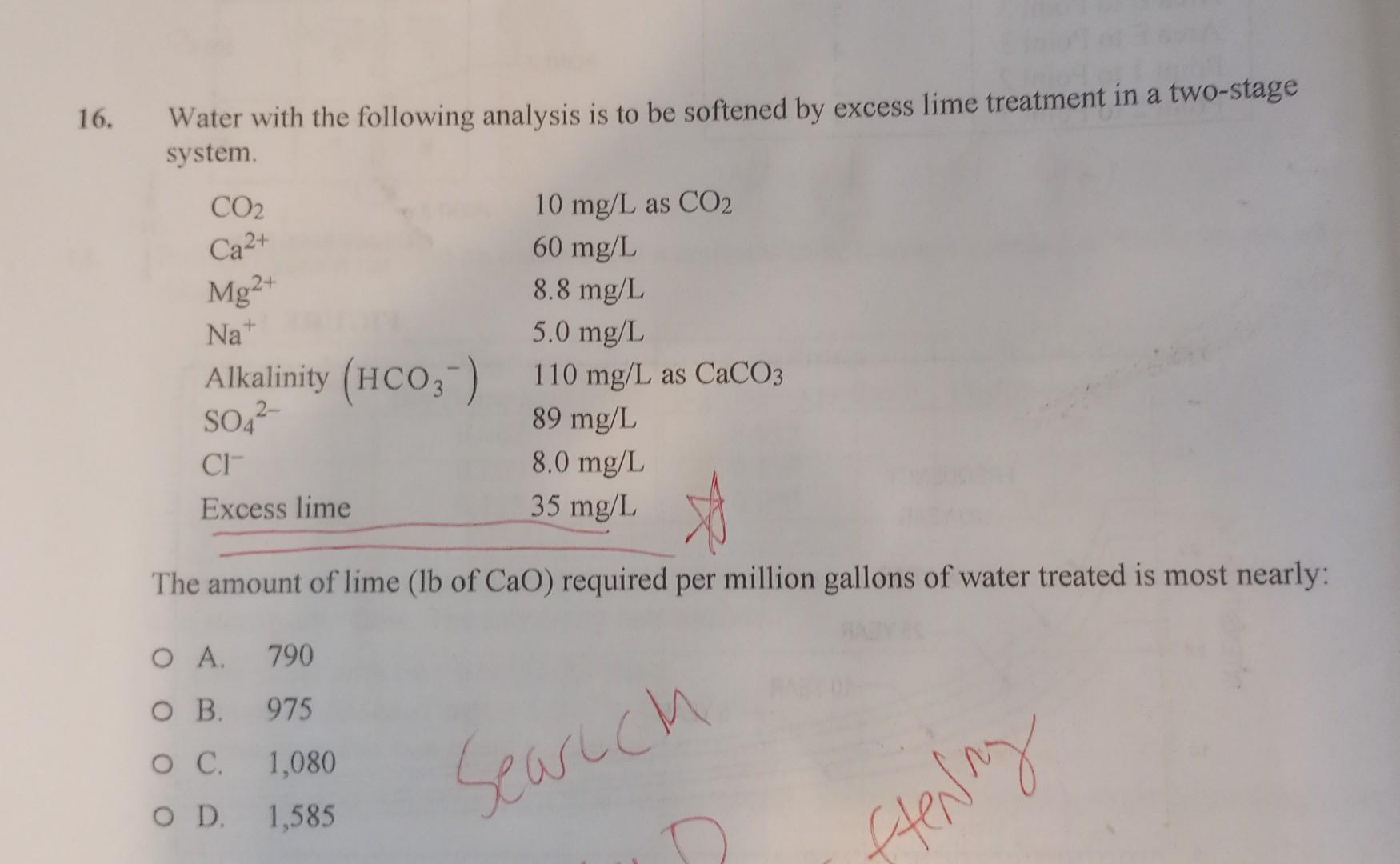 Solved please explain why when we divide by CaO we only | Chegg.com