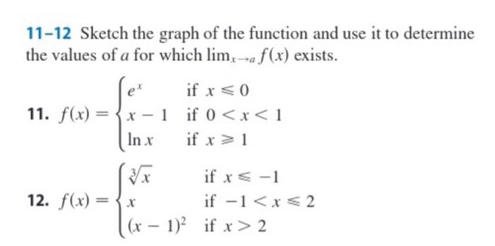 Solved #11 Sketch the graph of the function anf use it to | Chegg.com