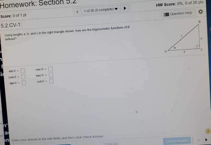 Solved Homework Section 5 2 Hw Score 0 0 Of 26 Pts 1 Of
