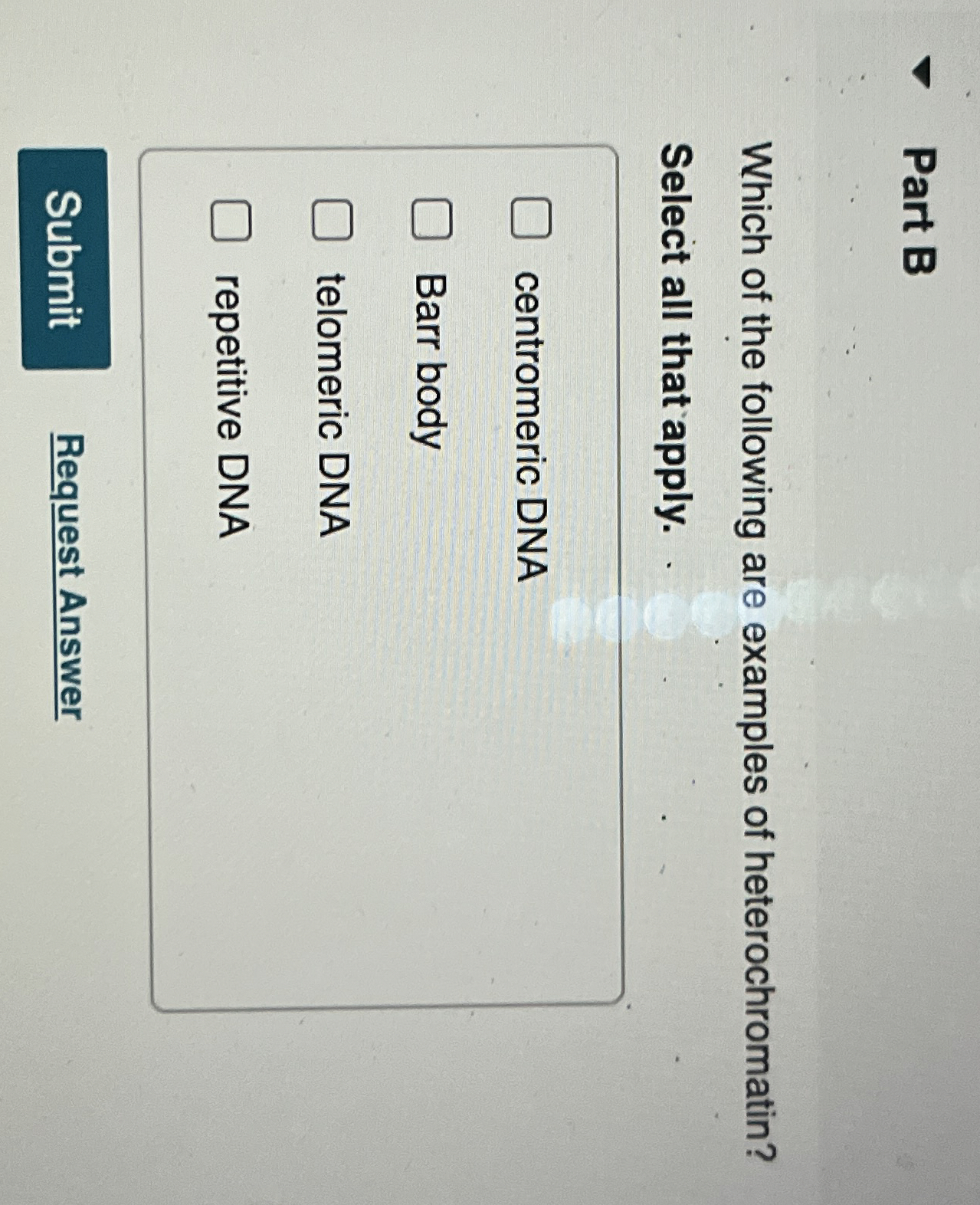 Solved Which of the following are examples of | Chegg.com