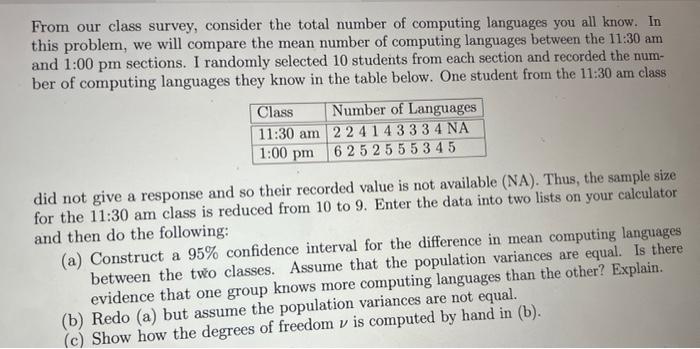 Solved please solve this question using the TI-84 plus | Chegg.com