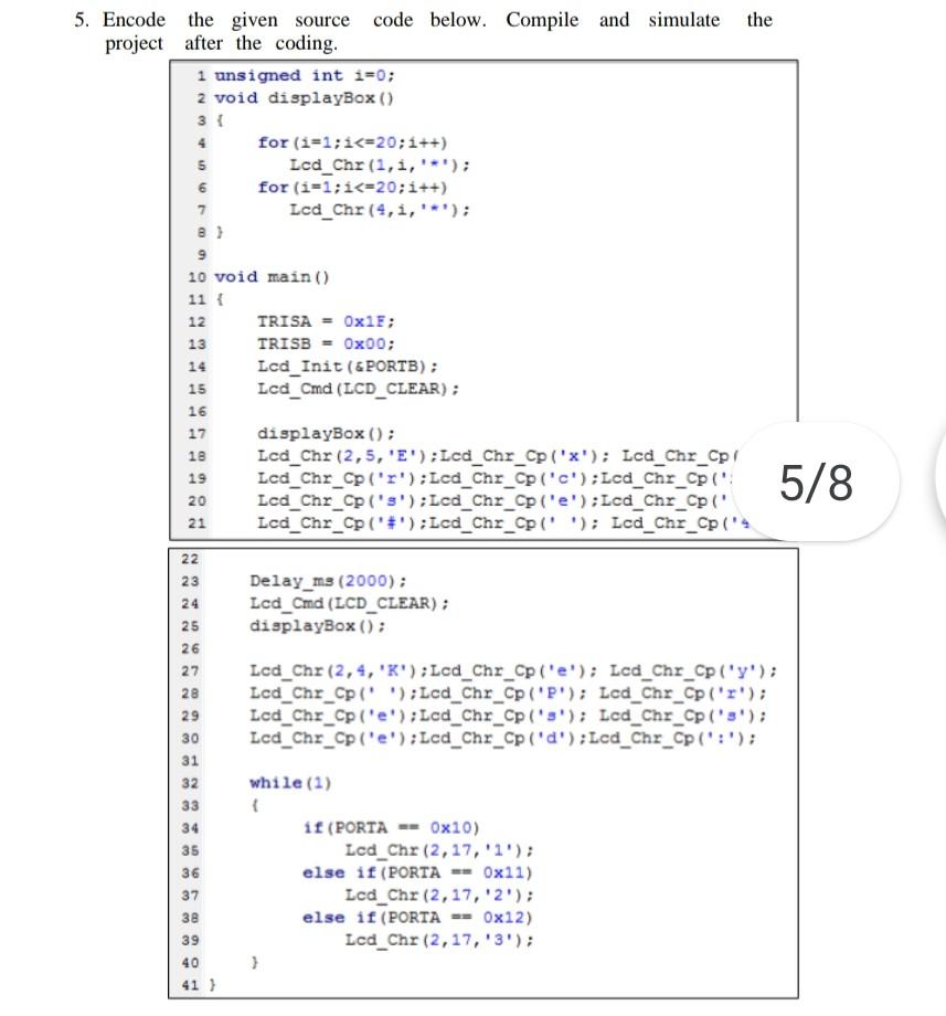 lcd-operation-objectives-create-a-c-program-in-mikro-chegg