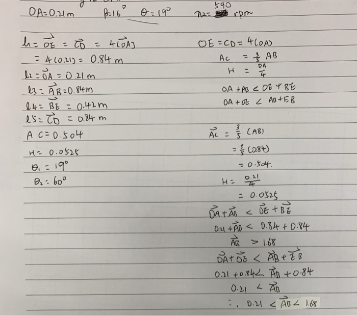 Solved a, =0 2. Determine linear and angular velocities by | Chegg.com