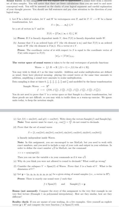 Solved Sound WAVO Inthase from accide t of lata simple. You | Chegg.com