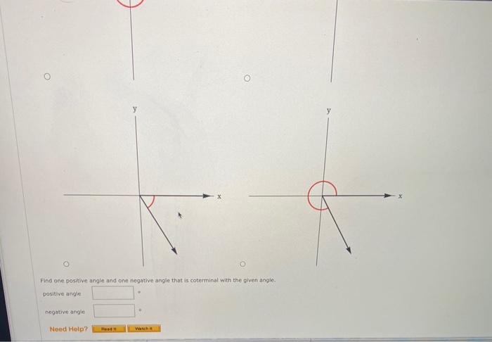 Solved Draw the following angle in standard position. 300 у | Chegg.com
