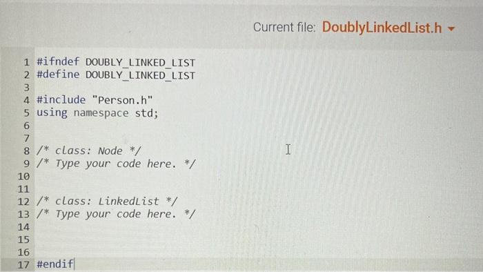 Solved 9.5 hs-Doubly-linked Lists - listTraverse Description | Chegg.com