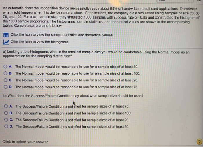 Solved An automatic character recognition device | Chegg.com