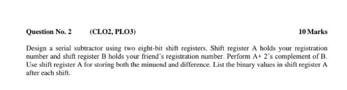 Solved value of 1st shift resistor is 59. | Chegg.com
