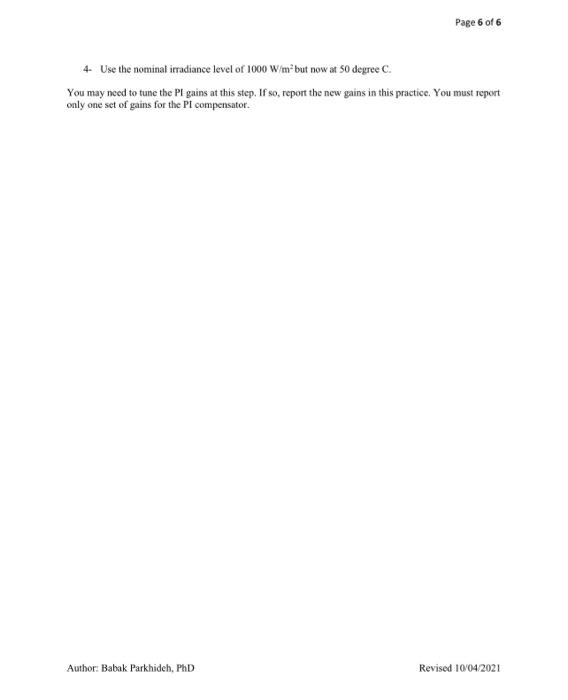 The deliverables include a written report, simulation | Chegg.com