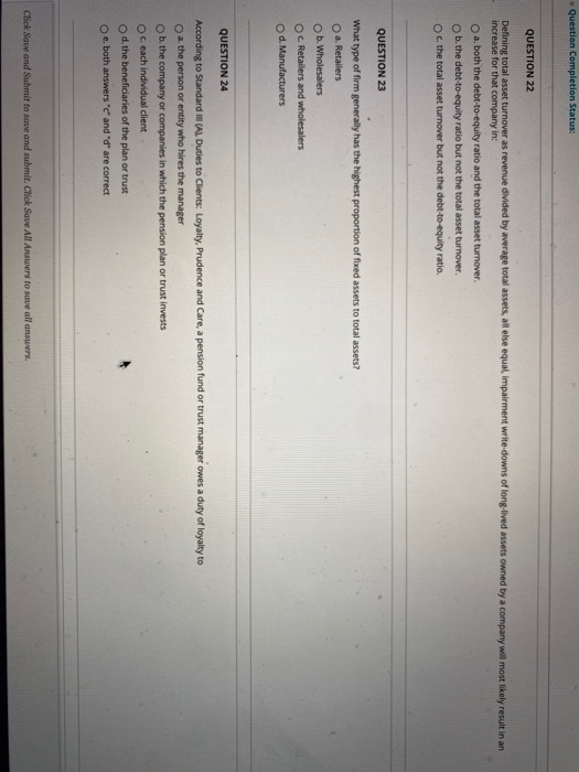 Solved Question Completion Status: QUESTION 22 Defining | Chegg.com