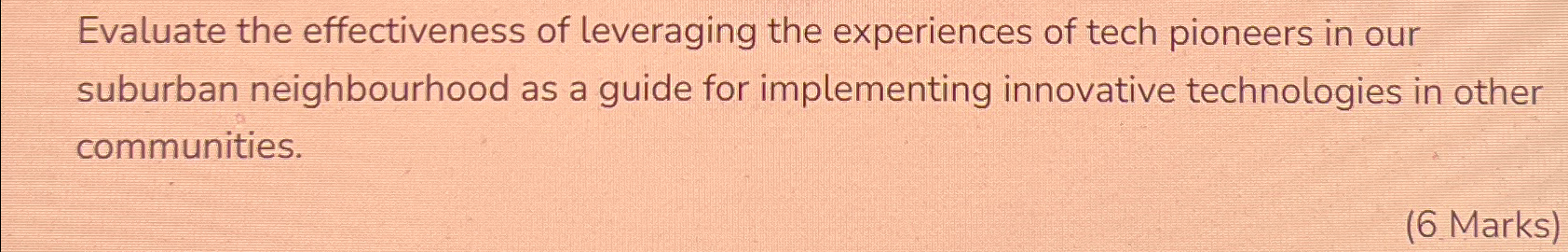Solved Evaluate the effectiveness of leveraging the | Chegg.com