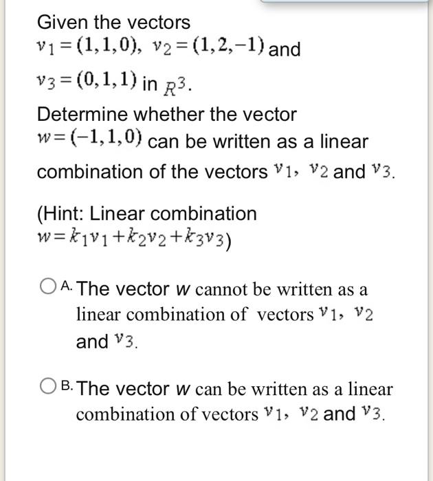 Given the vectors u=(1,−2,3) and v=(−2,1,0) in R3. | Chegg.com