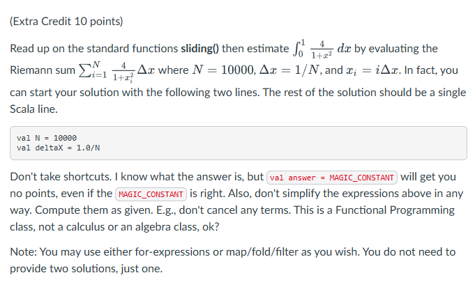 Solved (Extra ﻿Credit 10 ﻿points)Read up on ﻿the standard | Chegg.com