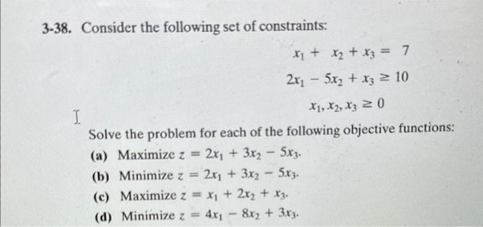 Solved operation researchSolve only part c using two phase | Chegg.com