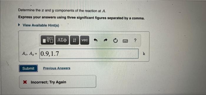 Solved Problem 2.44 Enhanced with Hints and Feedback | Chegg.com