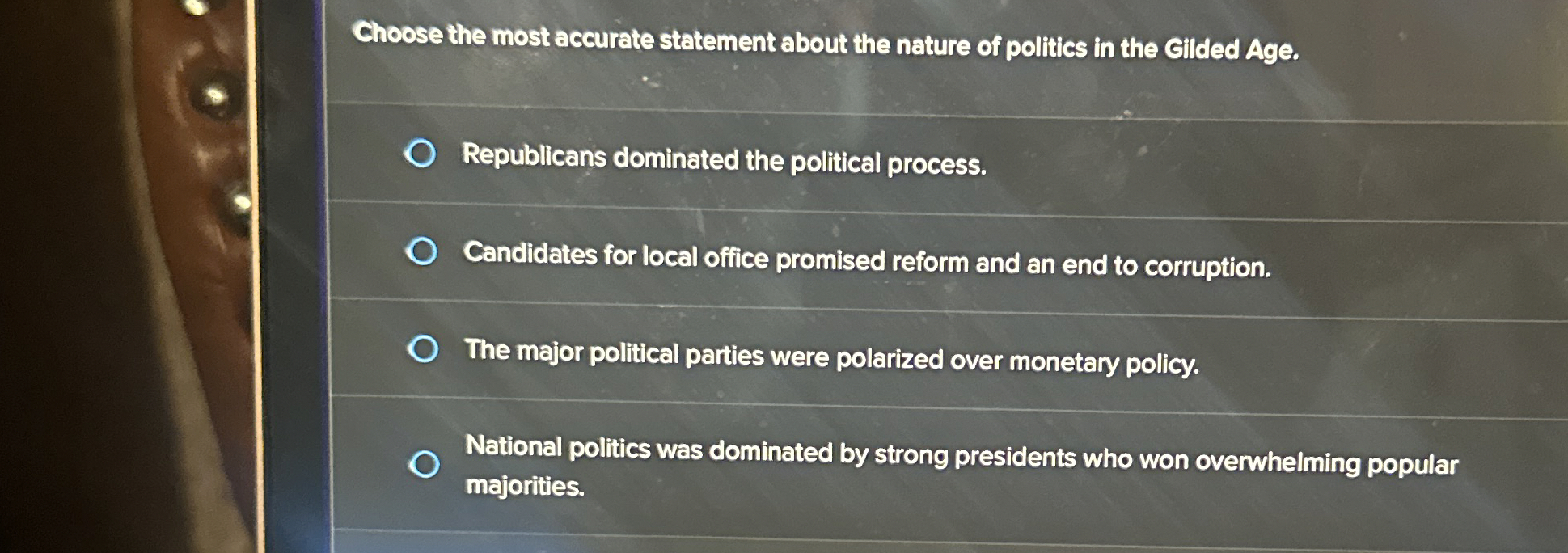 Solved Choose the most accurate statement about the nature | Chegg.com