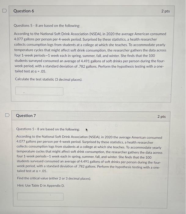 Solved Questions 5−8 are based on the following: According | Chegg.com