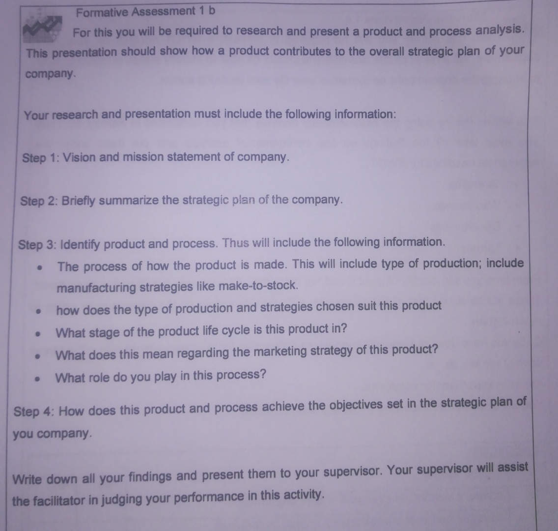 Solved Formative Assessment 1bFor this you will be required | Chegg.com