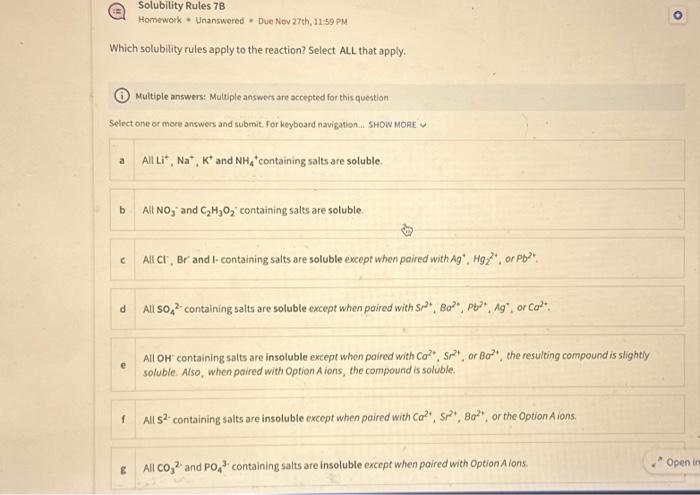 Solved 7B. Reaction of BaCl2 and Na2CO3 Net Ionic Equation | Chegg.com