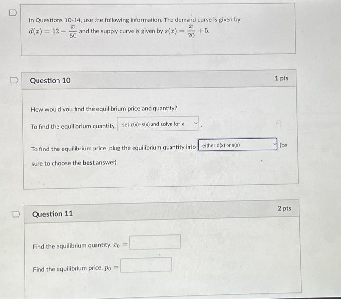 Solved In Questions 10-14, use the following information. | Chegg.com