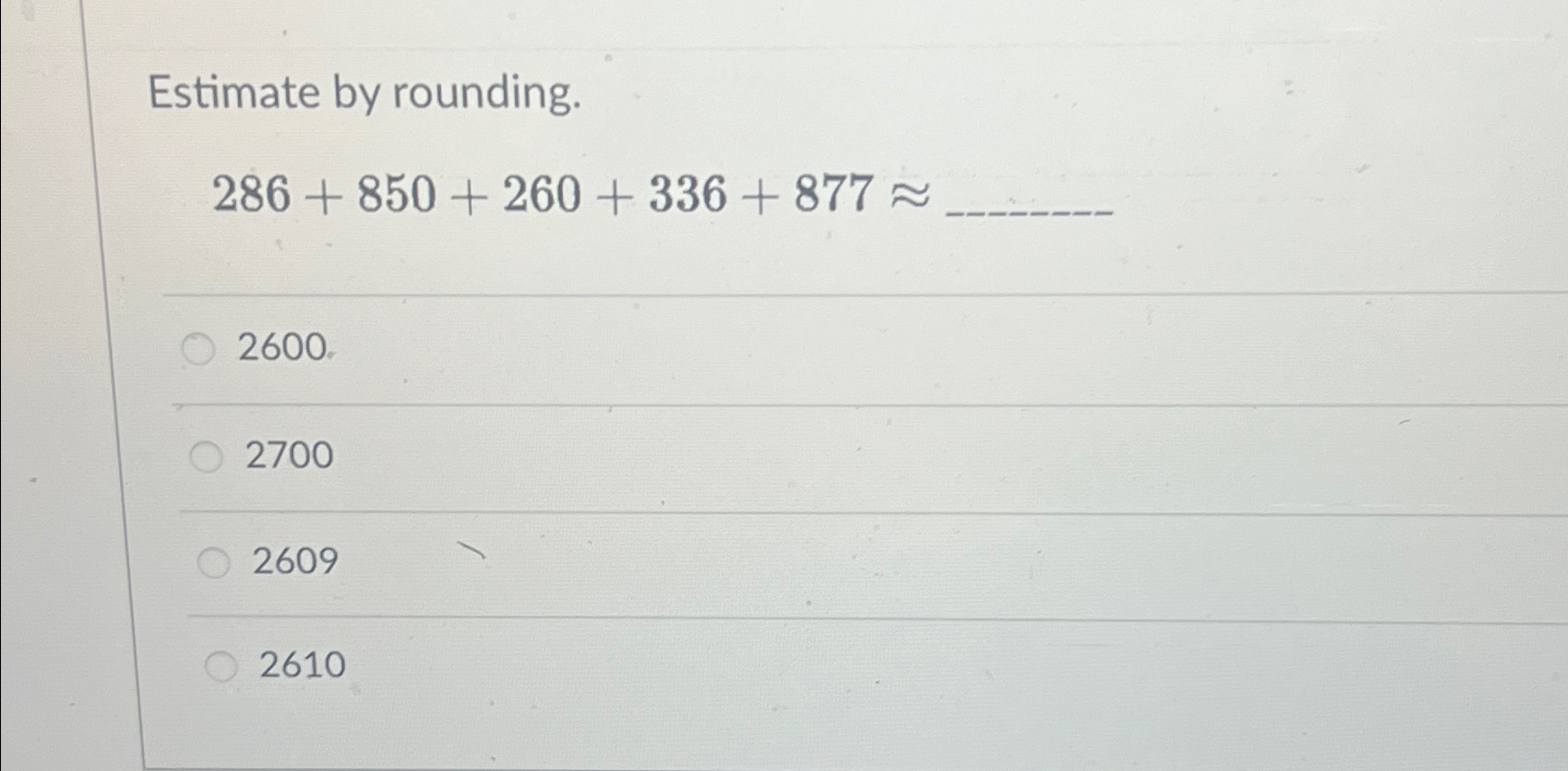 Solved Estimate by | Chegg.com