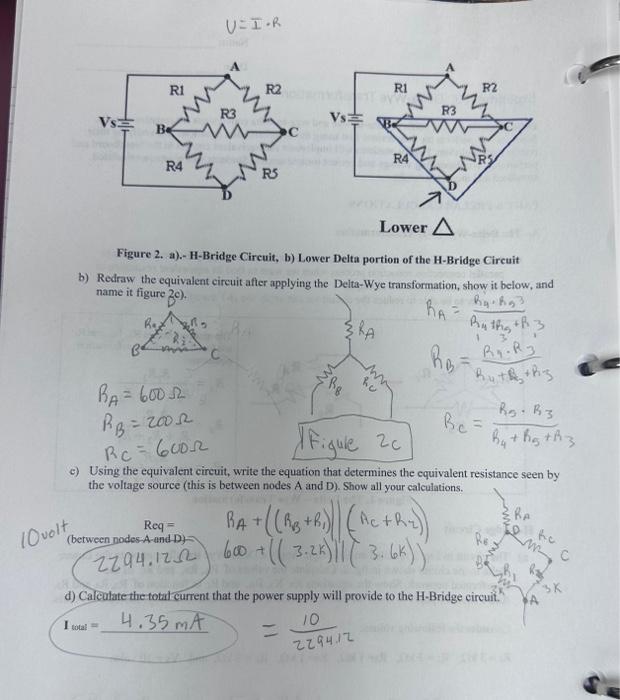 Solved Experiment 3. Delta-Wye Transformation Objectivesz | Chegg.com