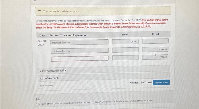 Solved On January 1, 2025, Tamarisk Company purchased 9% | Chegg.com