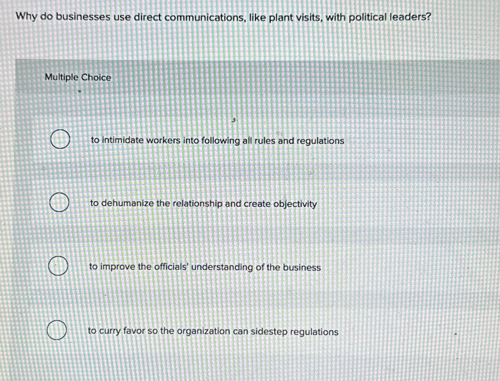 Solved Why do businesses use direct communications, like | Chegg.com