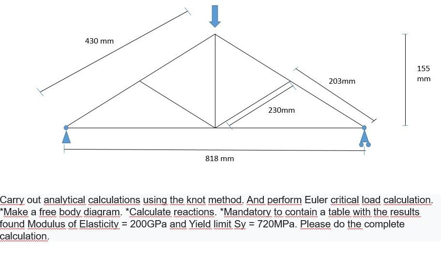 Solved Carry out analytical calculations using the knot | Chegg.com