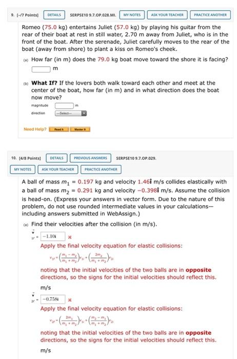 Solved 9. [-/7 Points) DETAILS SERPSE10 9.7.OP.028.MI. MY | Chegg.com