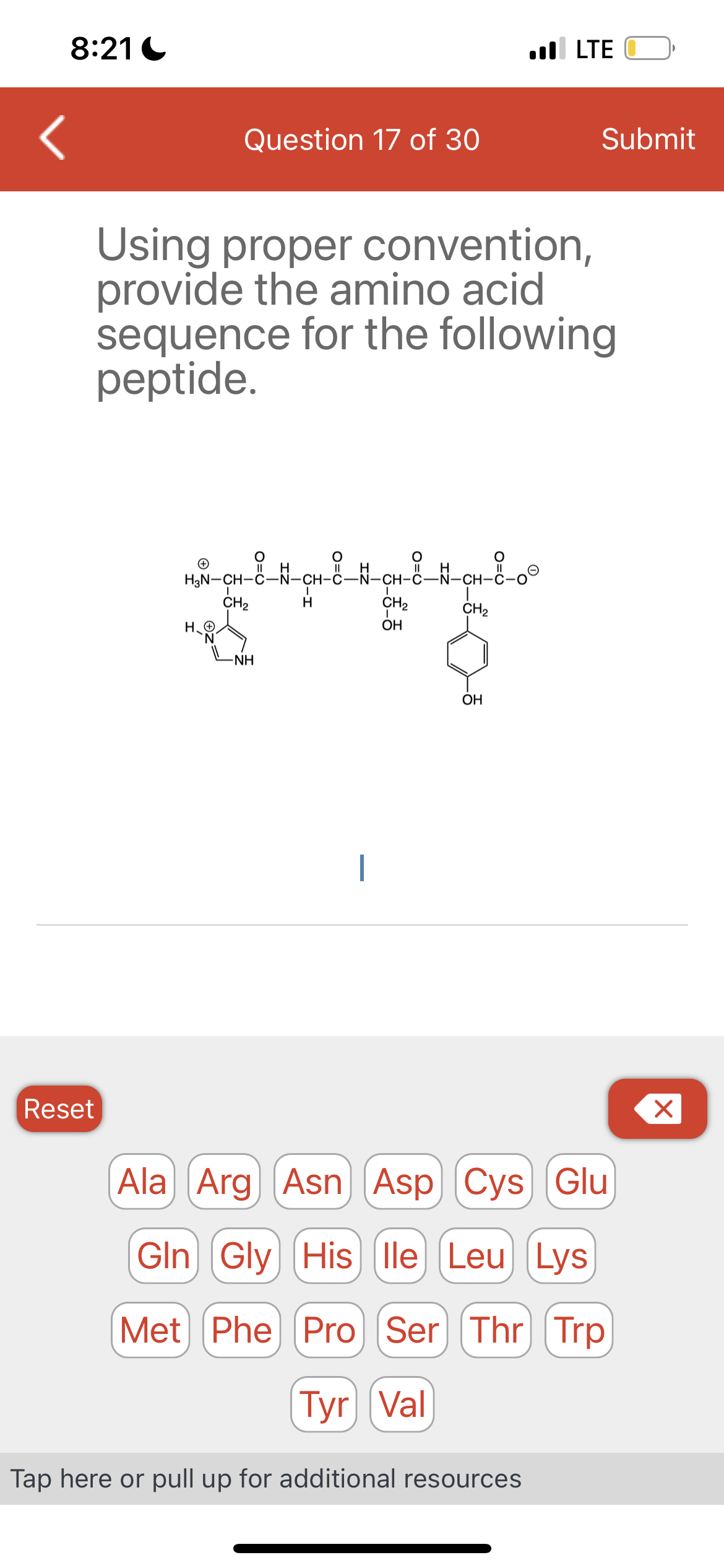 Solved 8:21CLTEQuestion 17 ﻿of 30SubmitUsing proper | Chegg.com