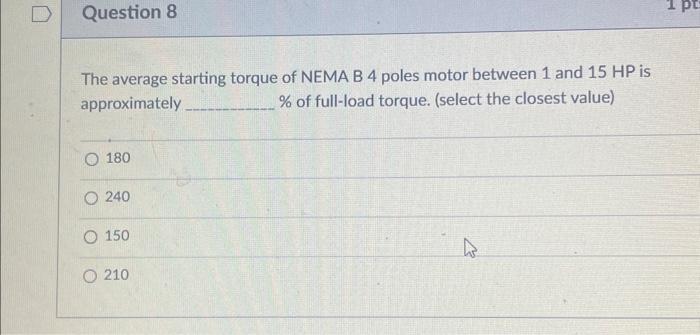 A three-phase 5 HP motor rated at 460 V KVA Code F | Chegg.com