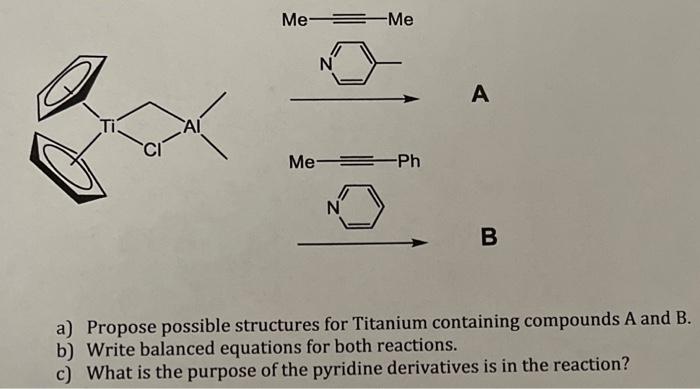 a) Propose possible structures for Titanium | Chegg.com