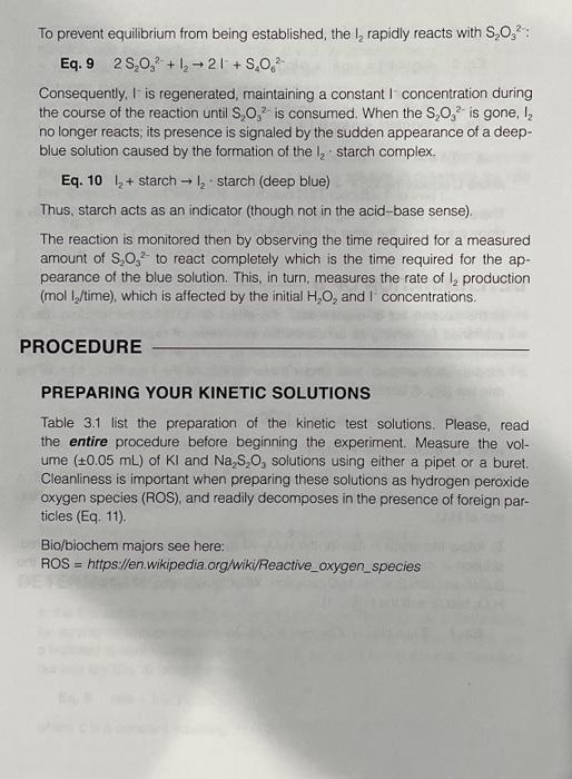 Name: Course/Section: Date: RATE LAW I: DETERMINATION | Chegg.com