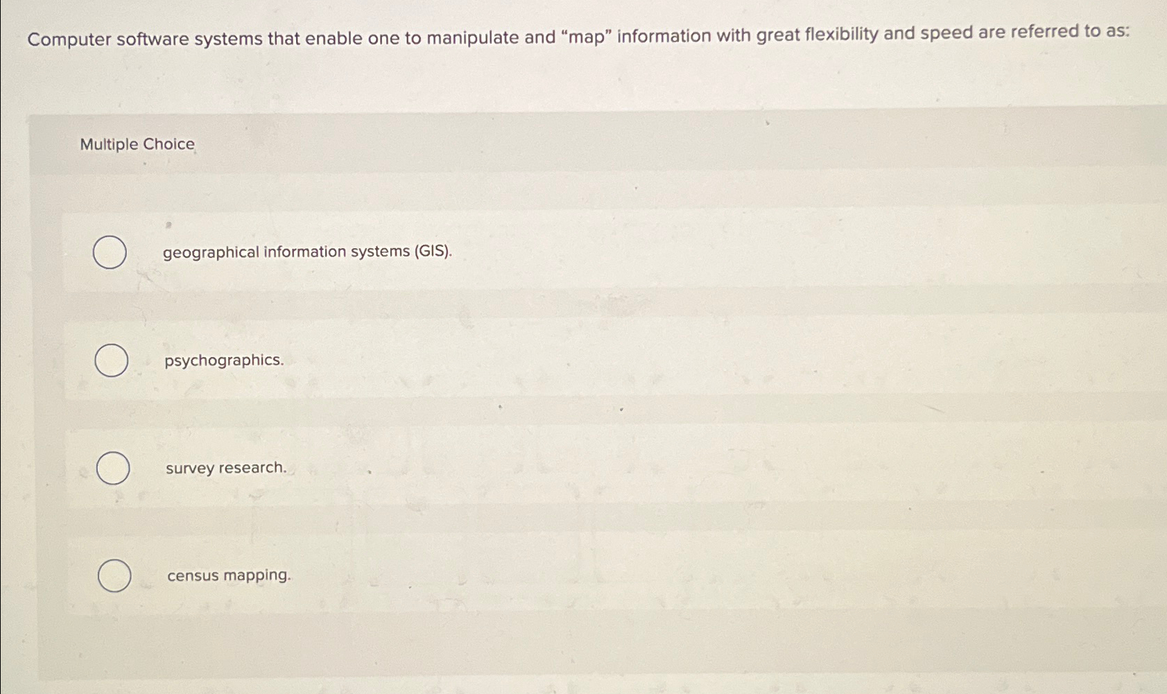 Solved Computer software systems that enable one to | Chegg.com